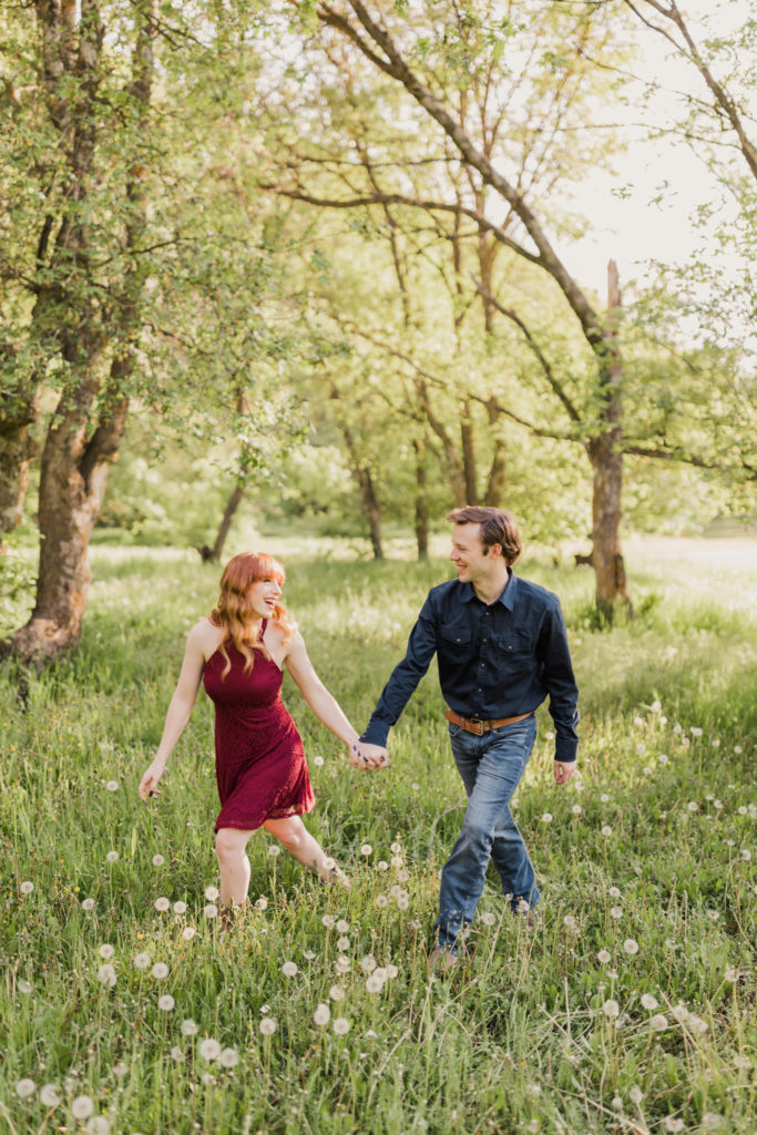 Western Engagement Photos | Jessica & Jayson's Wildflower Field ...