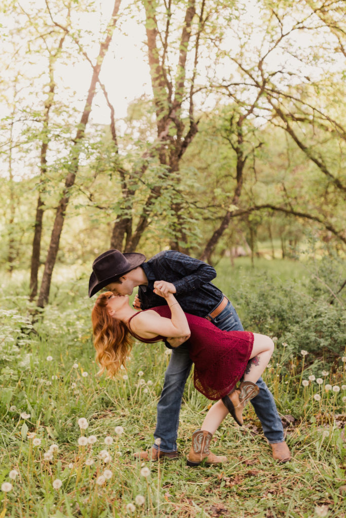 Western Engagement Photos | Jessica & Jayson's Wildflower Field ...