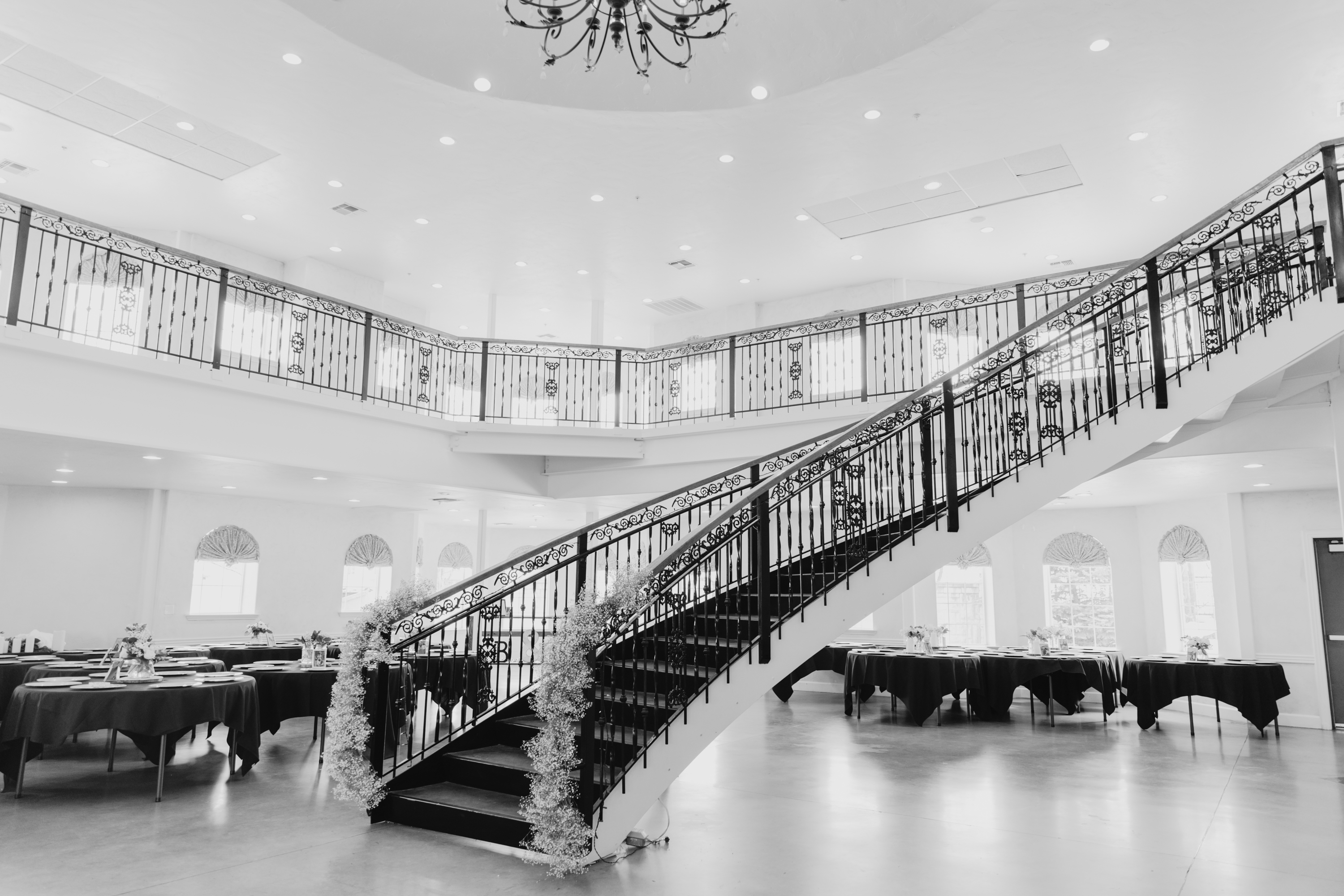 Castle Manor Wedding | Winter Wedding for Kenna and Bryson | Black and ...